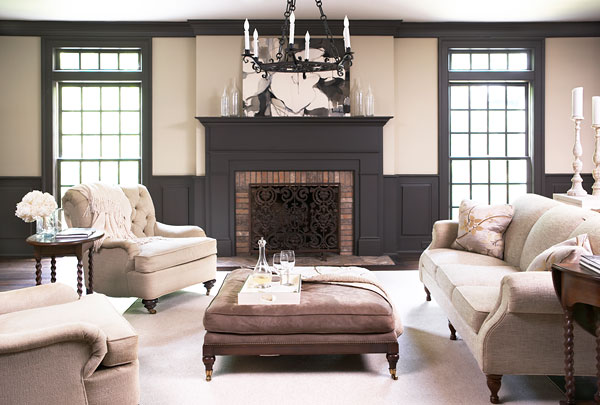 Today's Interior Design Inspiration:: 6 Inspiring Comfy Living Spaces